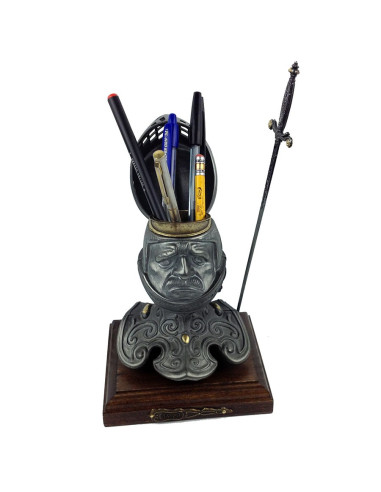 Medieval head pencil holder ⚔️ Medieval Shop