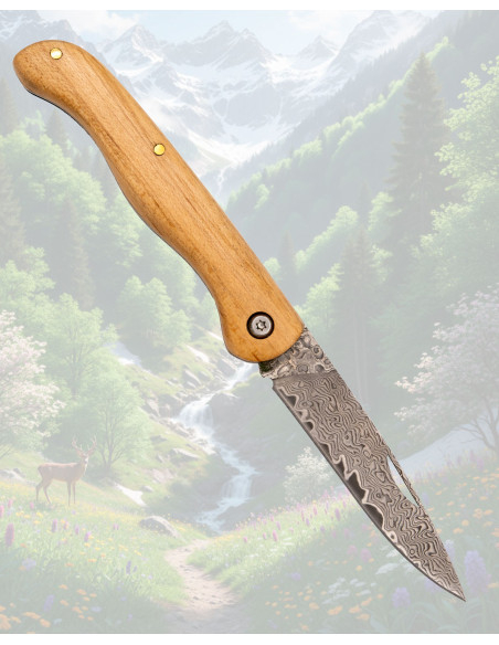 Tramuntana Damascus VG10 Knife 67 Layers Maple ⚔️ Medieval Shop