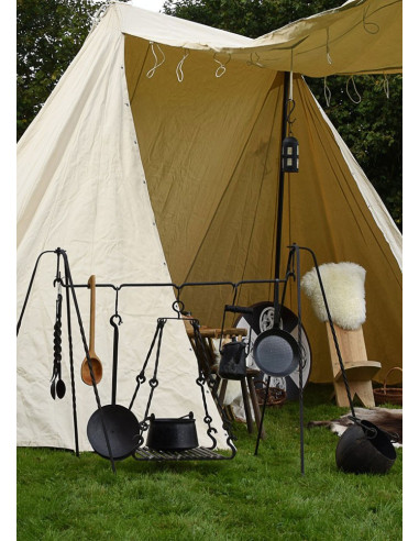 Saxon Tent 4 x 6 m., natural white ⚔️ Medieval Shop