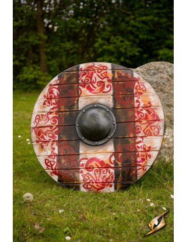 Viking shield Iarla Sleipnir, 70 cm. ⚔️ Medieval Shop