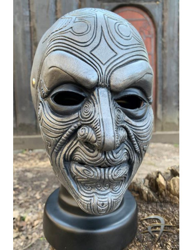 Moko mask in latex, LARP ⚔️ Medieval Shop