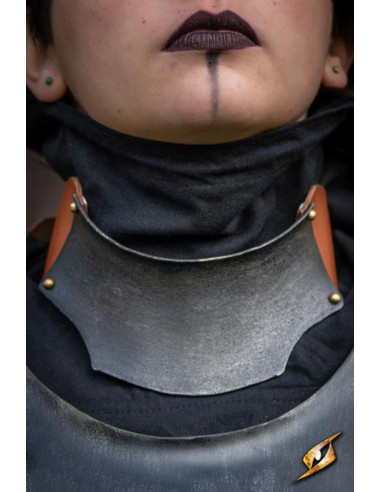 Renegade Adventurer Gorget, Epic Dark finish ⚔️ Medieval Shop
