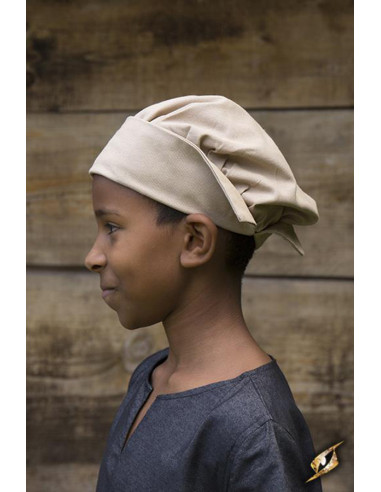 Medieval cap for children model Sammy, beige color ⚔️ Medieval Shop