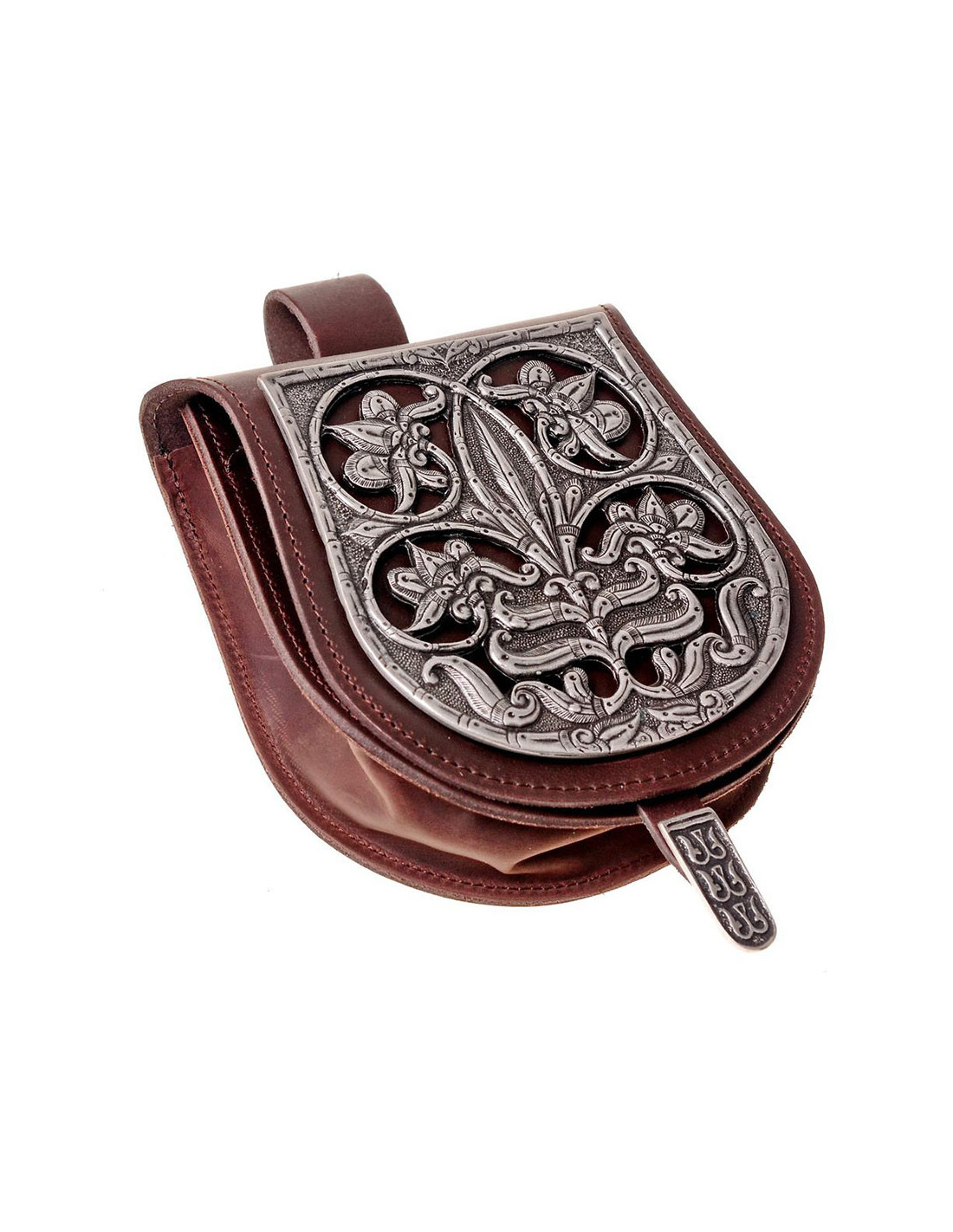 Medieval leather bag model Tarsoly Magyar ⚔️ Medieval Shop
