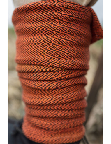 Winingas threaded Sindri with Spina pattern, orange color ⚔️ Medieval Shop