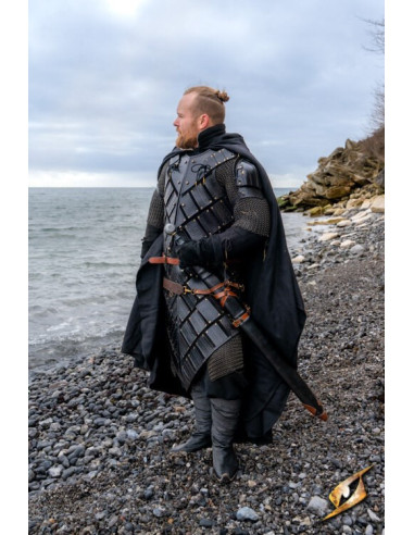 Black Lumberjack Warrior Brigantine Armor ⚔️ Medieval Shop