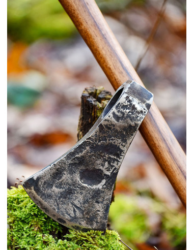 Hand forged carbon steel ax head ⚔️ Medieval Shop