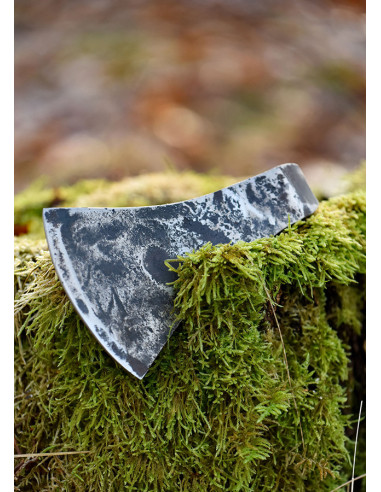 Hand forged carbon steel ax head ⚔️ Medieval Shop