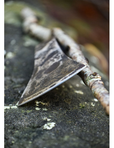 Hand forged carbon steel ax head ⚔️ Medieval Shop