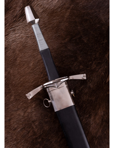 Medieval-Renaissance long sword with ring and sheath, S. XV ⚔️ Medieval ...