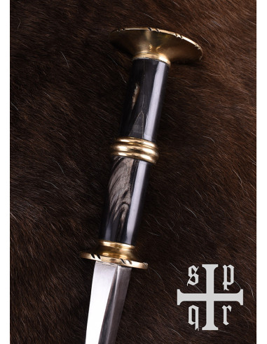 German Rondel-type long dagger with sheath, s. fifteenth ⚔️ Medieval Shop