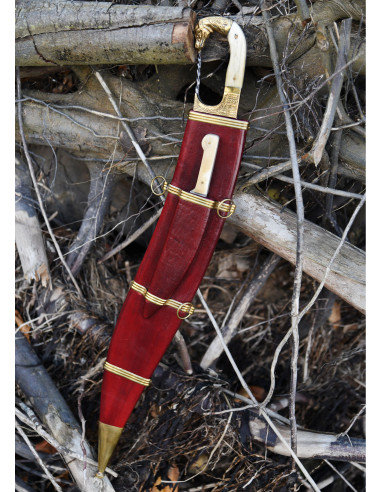 Falcata, Kopis with knife, horse head handle, s. IV-III BC ⚔️ Medieval Shop