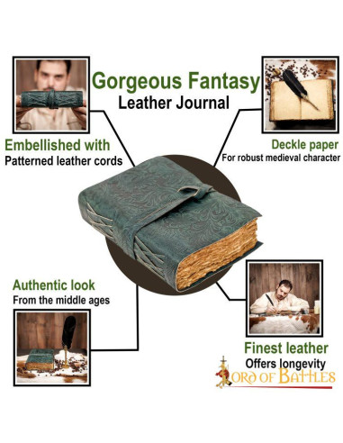 Fantasy diary of lost thoughts (19x14 cm.) ⚔️ Medieval Shop