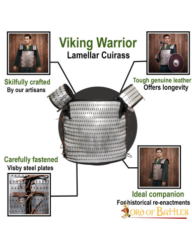 Visby scale lamellar viking armor ⚔️ Medieval Shop