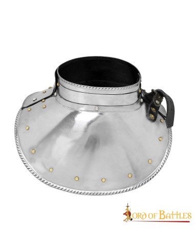 Medieval gorget Late Age, mild steel ⚔️ Medieval Shop