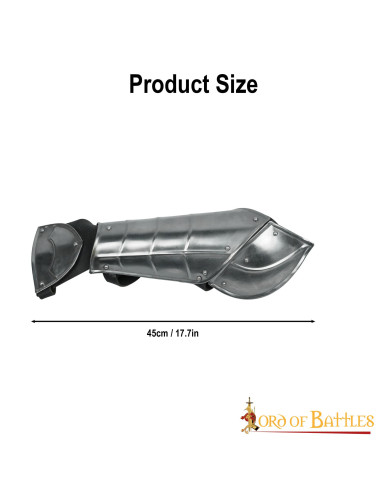 Fantasy medieval bracers, with elbow protection ⚔️ Medieval Shop