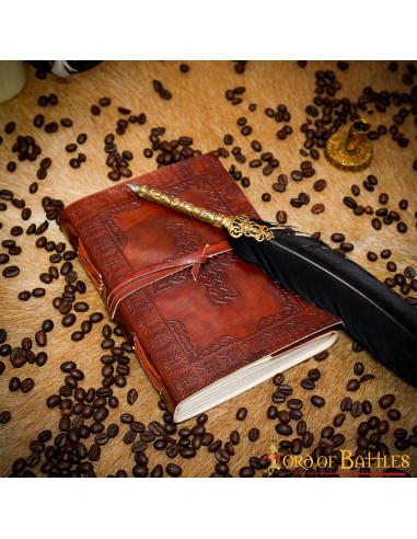 Celtic journal with cross and tree of life ⚔️ Medieval Shop