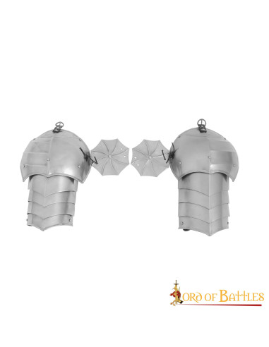 Medieval shoulder pads with bucklers ⚔️ Medieval Shop