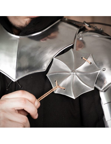 Medieval shoulder pads with bucklers ⚔️ Medieval Shop