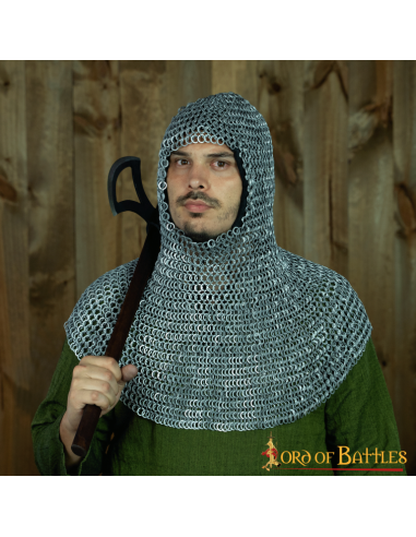 Chainmail executioner alternating round and riveted rings ⚔️ Medieval Shop