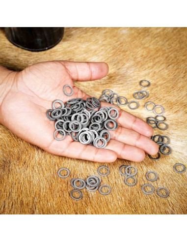 Solid Rings for Chainmail Armor ⚔️ Medieval Shop