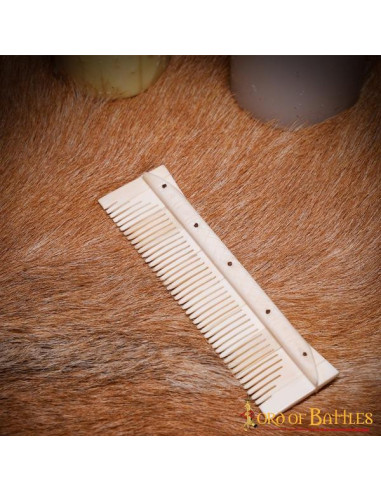 Medieval comb made of genuine bone ⚔️ Medieval Shop