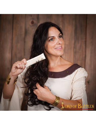 Medieval comb made of genuine bone ⚔️ Medieval Shop