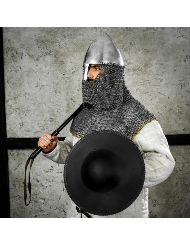 Round functional medieval shield for historical fencing ⚔️ Medieval Shop