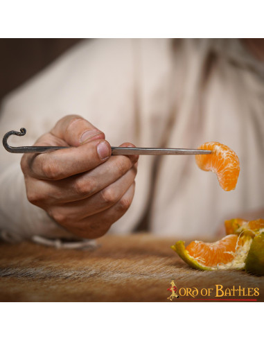 Hand forged Viking fork-skewer ⚔️ Medieval Shop
