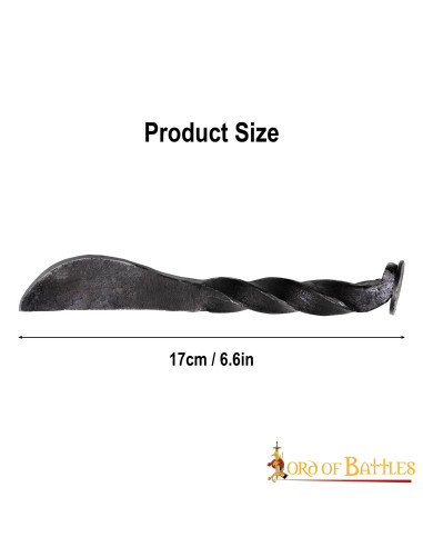 Rustic medieval knife forged by hand ⚔️ Medieval Shop