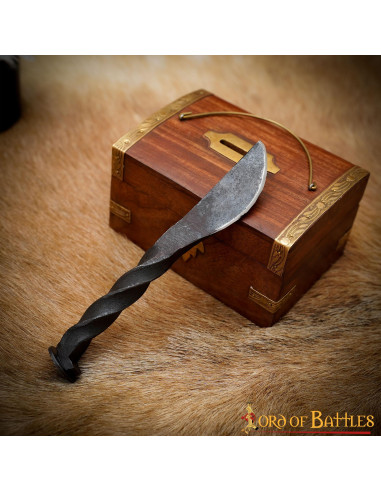 Rustic medieval knife forged by hand ⚔️ Medieval Shop