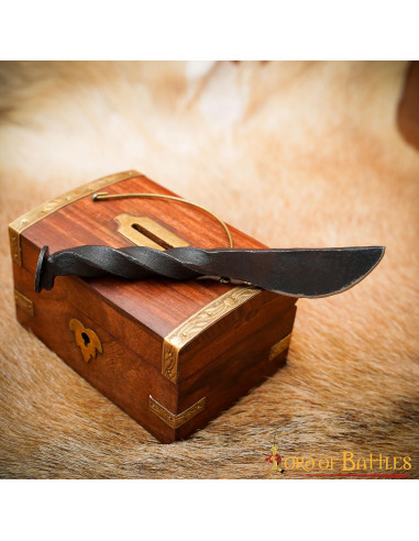 Rustic medieval knife forged by hand ⚔️ Medieval Shop