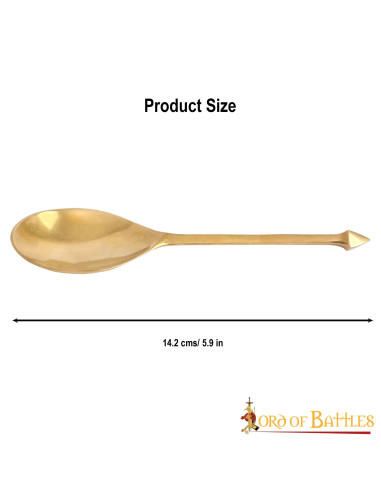 Set of 2 Roman brass spoons (14 cm.) ⚔️ Medieval Shop