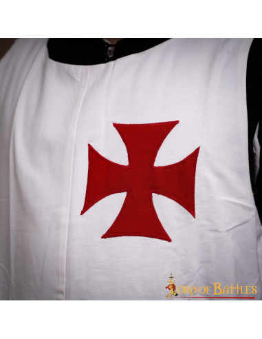 Tabard of the Knights Templar with Pate cross ⚔️ Medieval Shop