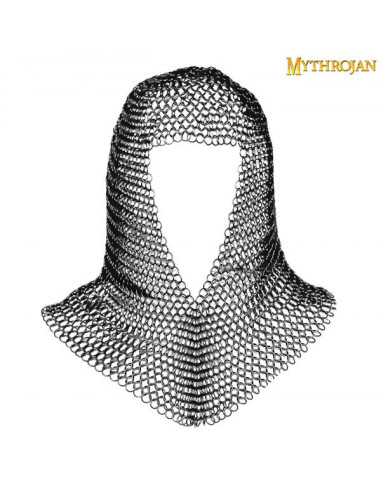 Chainmail set with polished zinc finish executioner (size L) ⚔️