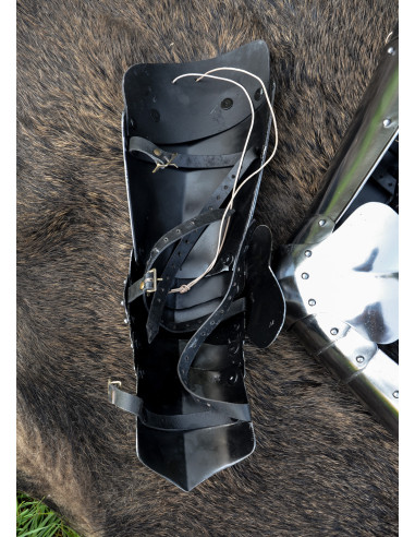 Protection Medieval legs in steel (15th century) ⚔️ Medieval Shop