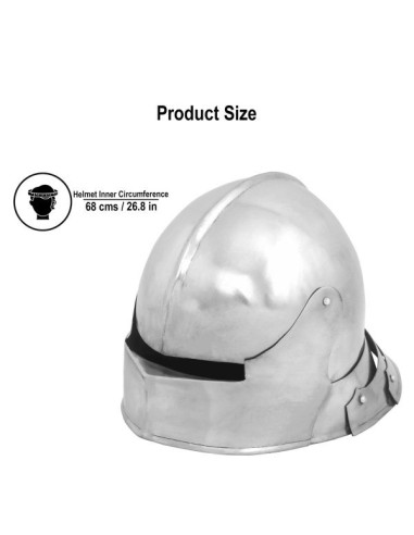German Sallet medieval helmet, with padded lining ⚔️ Medieval Shop