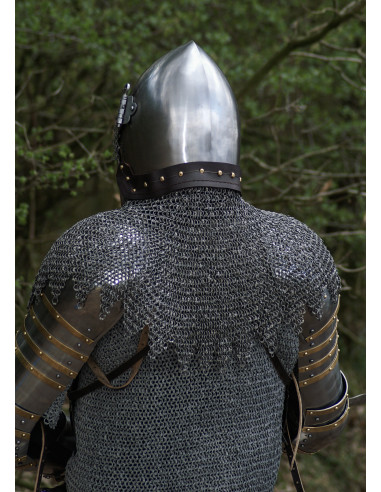 Bishop's cloak BMSB black chain mail ⚔️ Medieval Shop