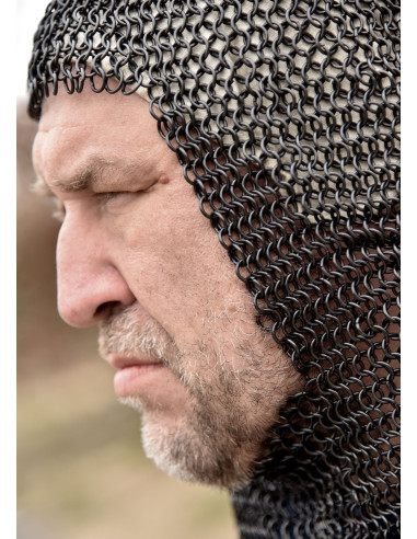 black executioner chain mail square opening ⚔️ Medieval Shop