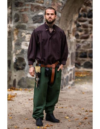 Soft green medieval pants ⚔️ Medieval Shop