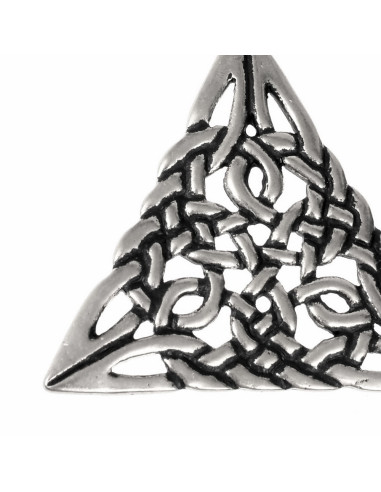 Celtic Knot Triangle Amulet Pendant ⚔️ Medieval Shop