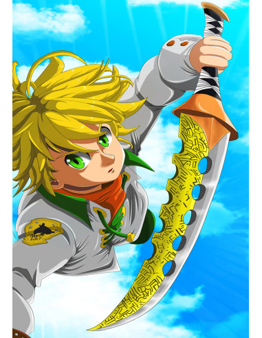 Banner-Flag Lostvayne The Seven Deadly Sins (100 x 70 cm.) ⚔️ Medieval Shop