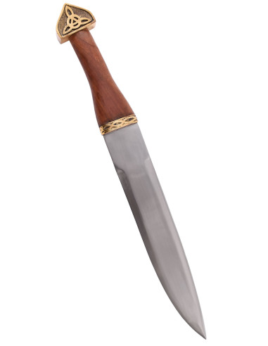 Viking Seax dagger, with leather scabbard (49 cm.) ⚔️ Medieval Shop