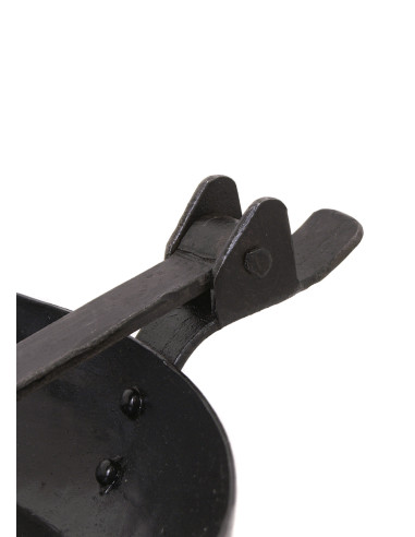 Roman Frying Pan with Flip Handle (Patera), Steel ⚔️ Medieval Shop