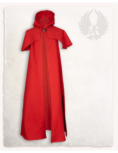Pilgrims and wizards coat model Abraxas (red cotton) ⚔️ Medieval Shop