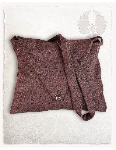 Medieval shoulder bag Helbig model, brown color ⚔️ Medieval Shop