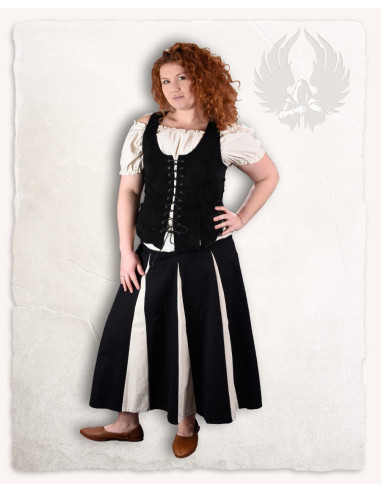 Medieval cream-colored blouse model Carmen ⚔️ Medieval Shop