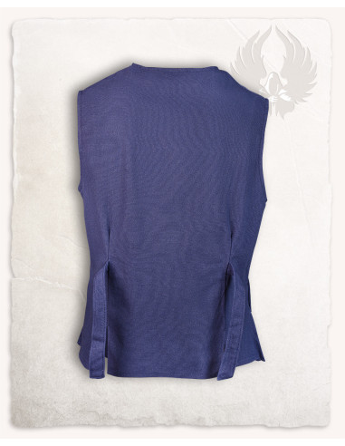 Fletcher pirate vest blue color ⚔️ Medieval Shop