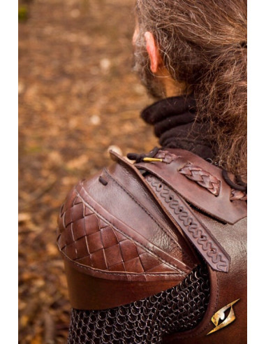 Leather Shoulder Pads Ranger Set from Epic Armoury. ⚔️ Medieval Shop