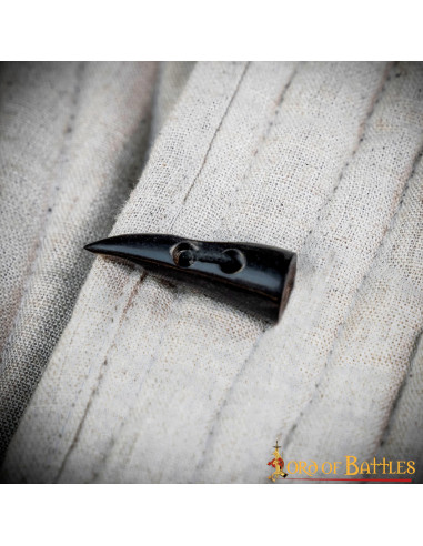 Set of 5 medieval horn clasps for clothing or bags ⚔️ Medieval Shop